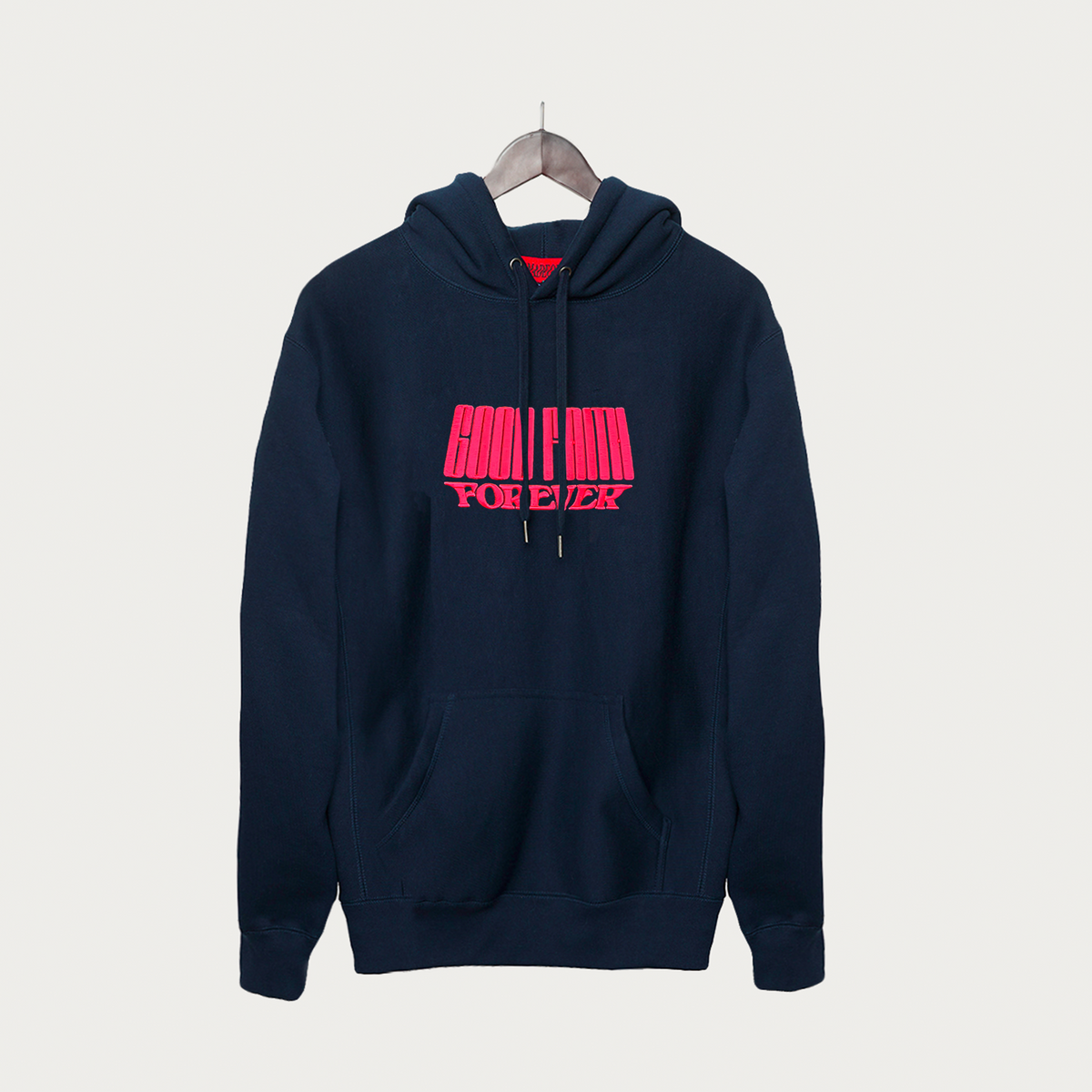 GOOD FAITH FOREVER EMBROIDERED HOODIE – madeon